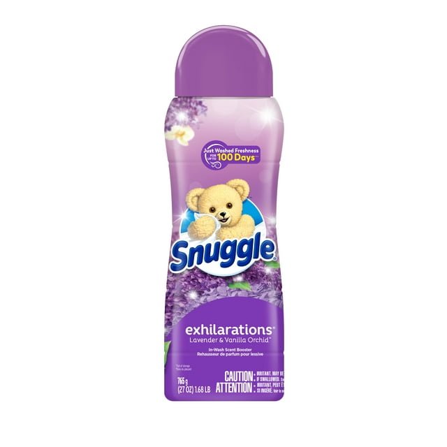 Snuggle Exhilarations Fabric Fresh Dryer Smell Good, Lavender & Vanilla ...