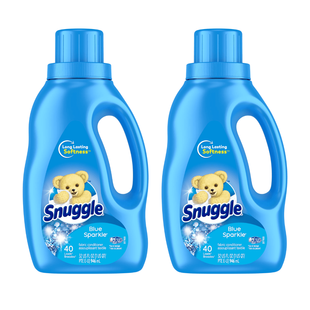 Snuggle Fabric Softener Liquid, Blue Sparkle, 32 Ounce, (2 Pack ...