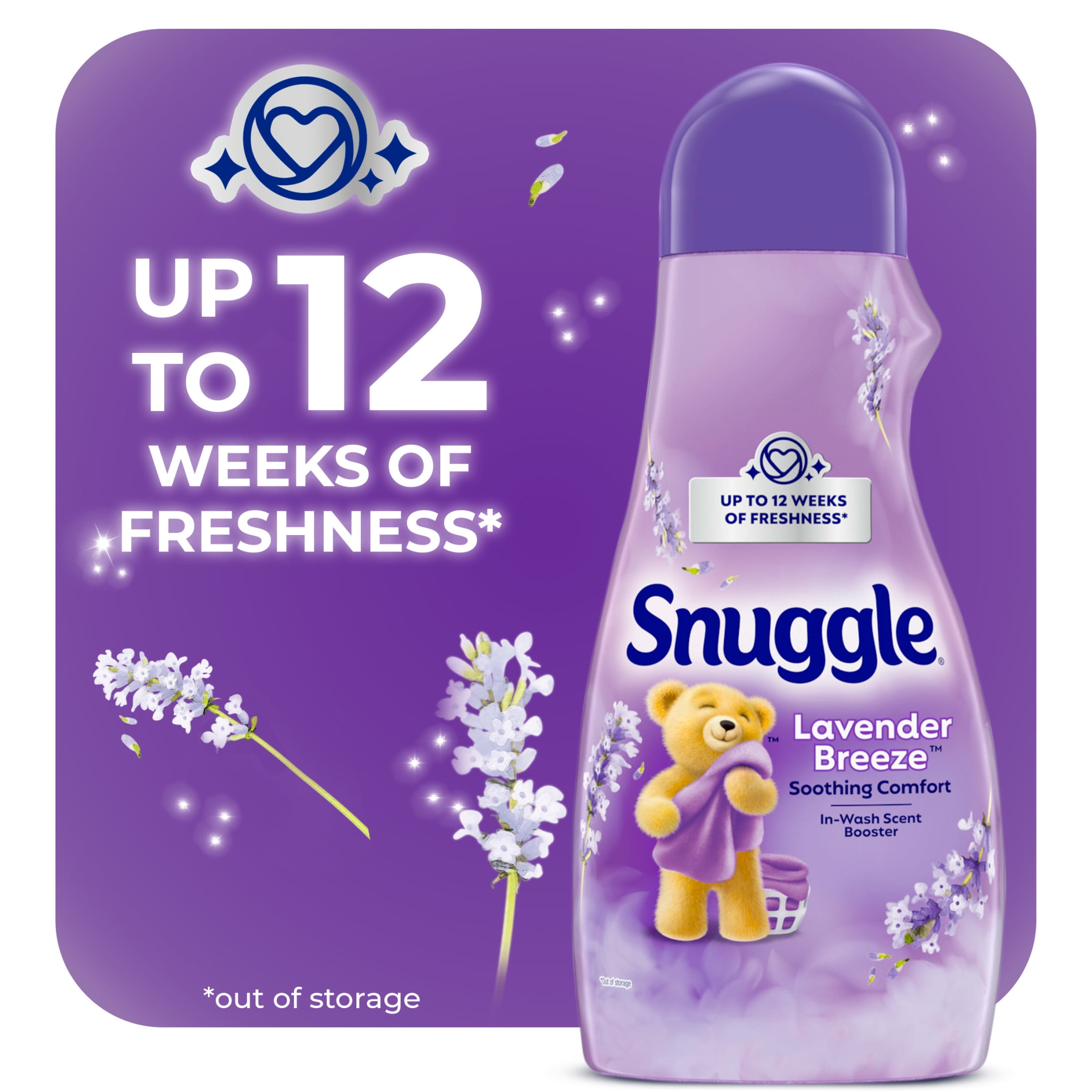 Snuggle Scent Boosters Lavender Vanilla Orchid 39 oz Laundry Crystals ...