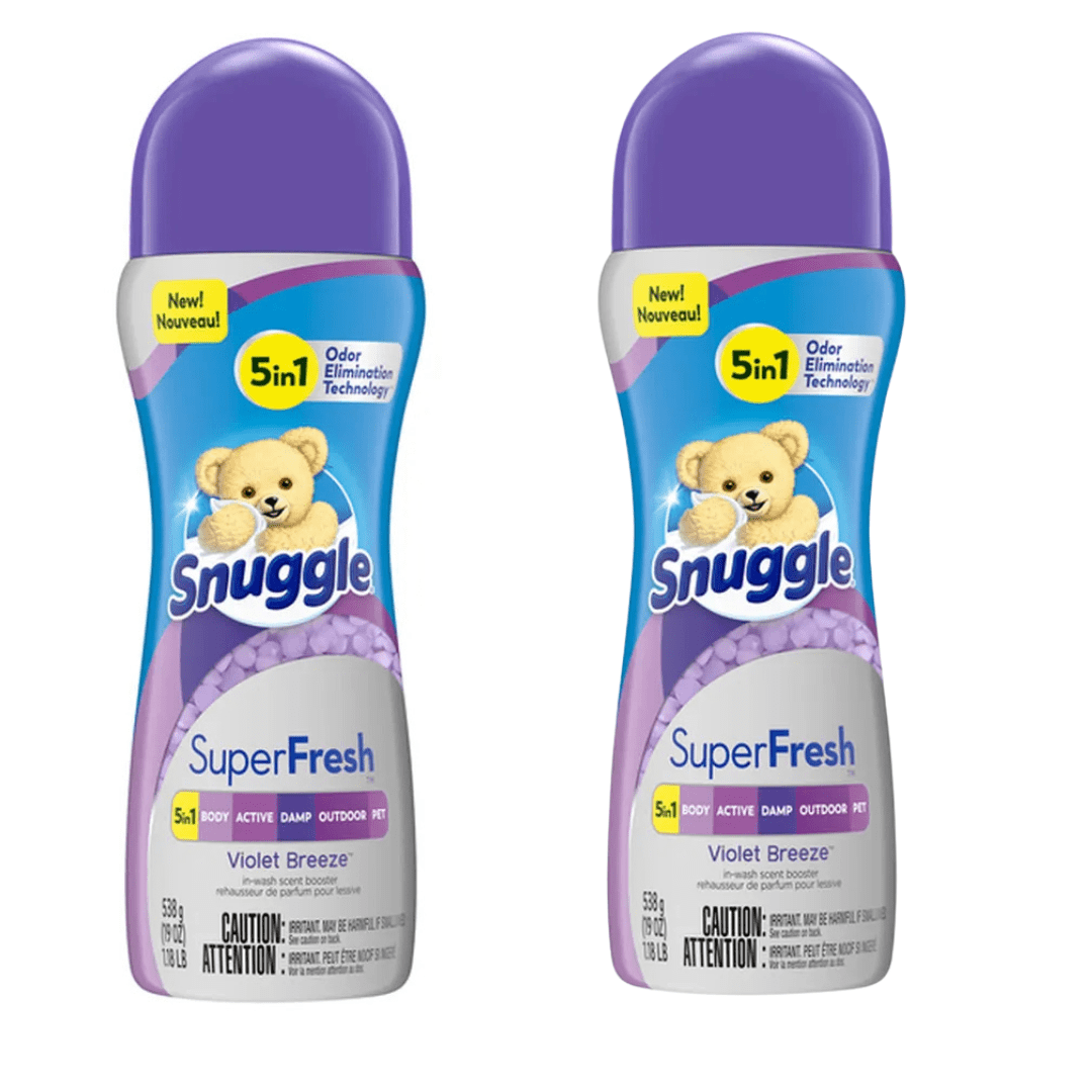 Snuggle In-wash Scent Booster, 5 in 1, Violet Breeze 19 oz (2 Pack ...