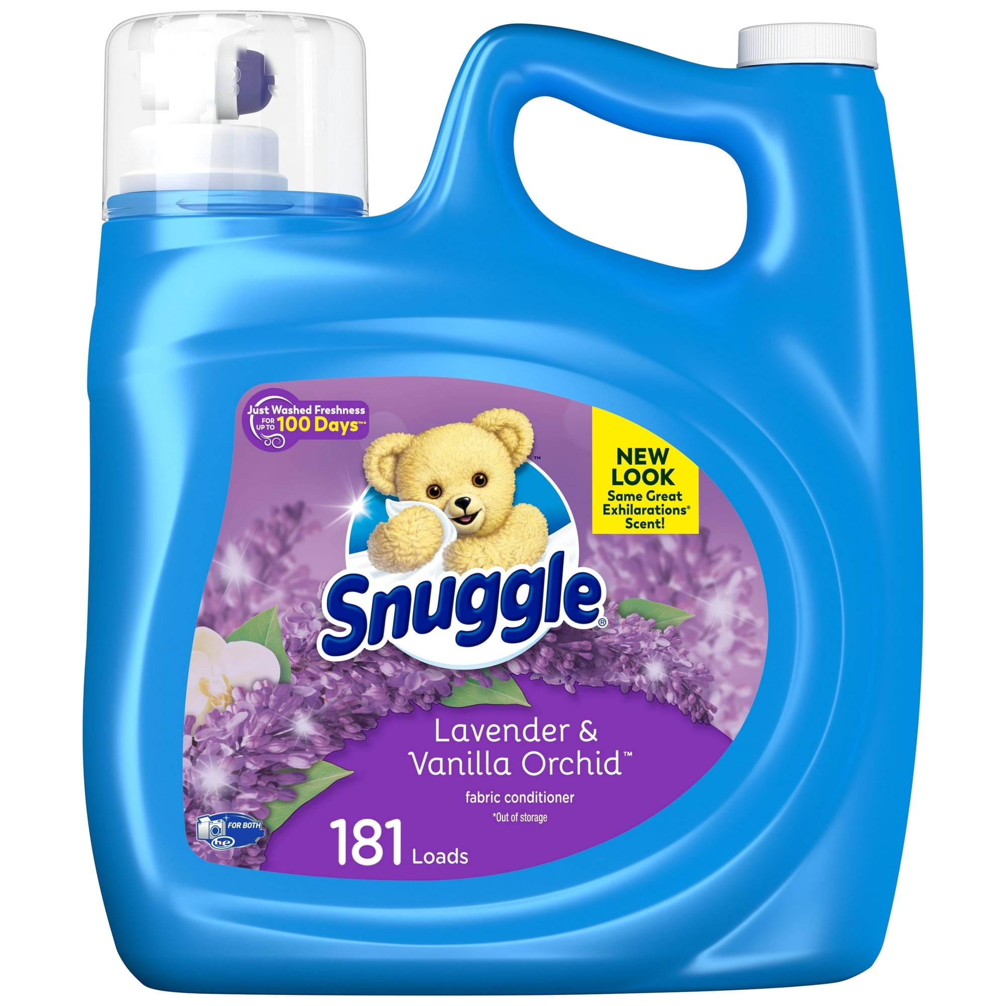 Snuggle Liquid Fabric Softener, Lavender & Vanilla Orchid, 145 ounce ...