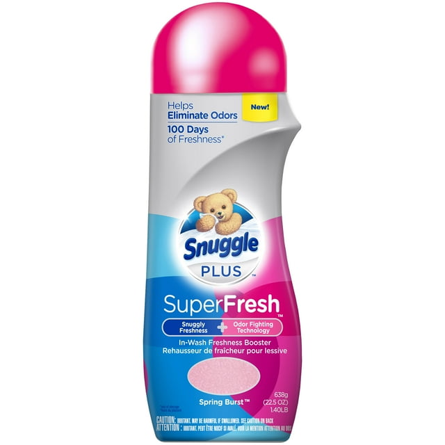Snuggle Plus SuperFresh 22oz Spring Burst In-Wash Freshness Booster ...