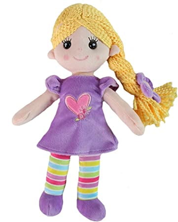 Snuggle Stuffs Twin Sister Plush 14" Doll - Purple - Walmart.com