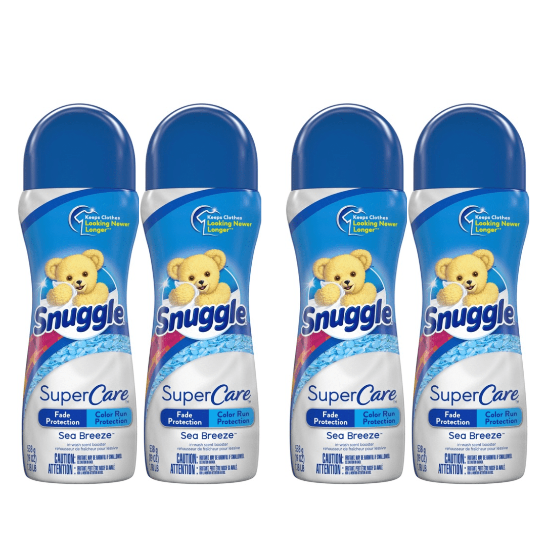 Snuggle SuperCare In-Wash Scent Booster Beads - Sea Breeze, 4 Pack ...