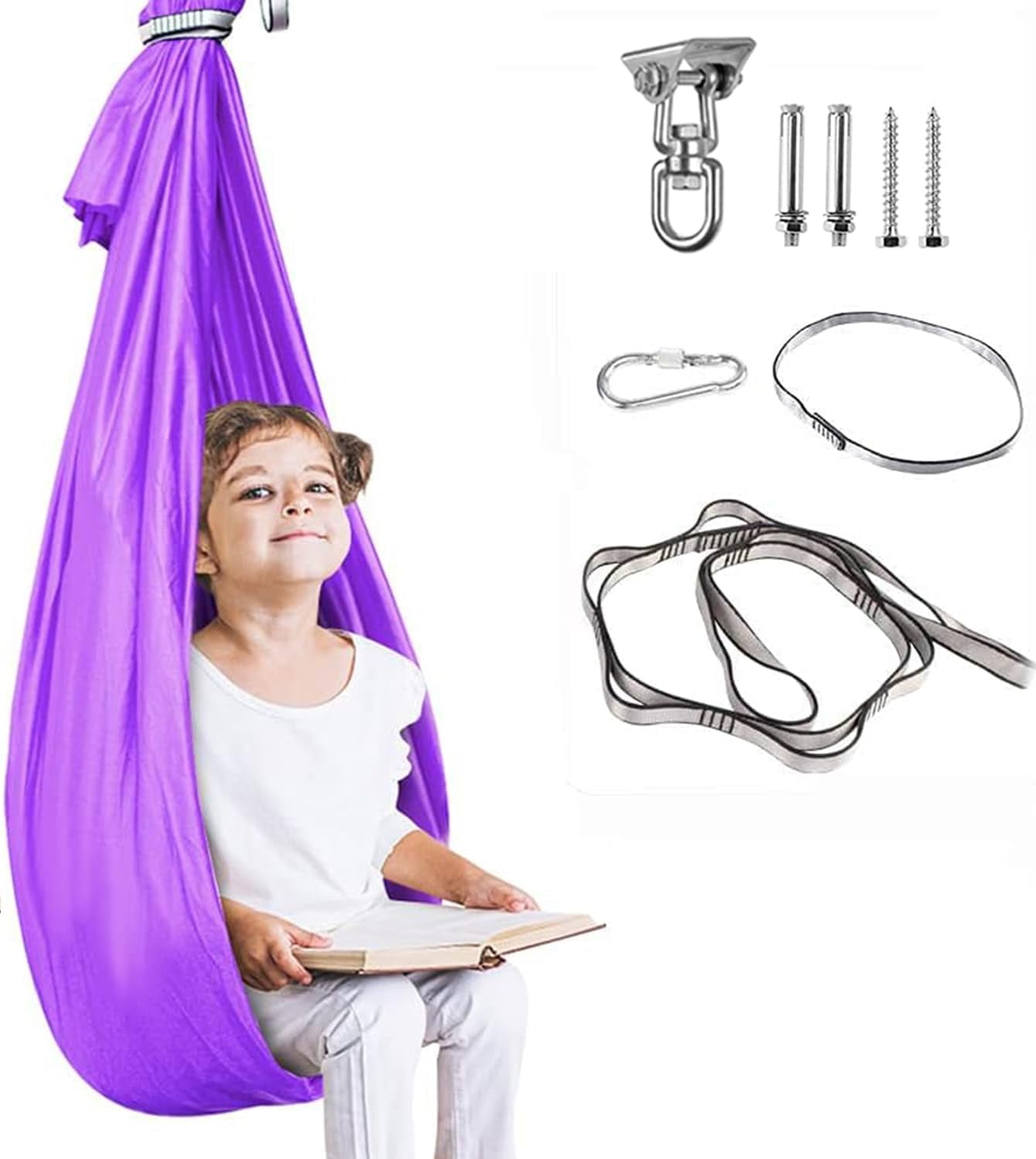 Snuggle Swing Cuddle Hammock for Kids with Special Needs (Hardware ...