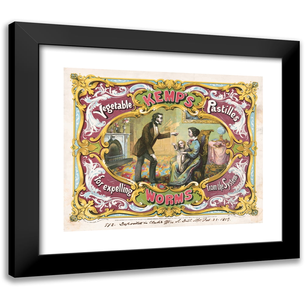 Snyder, Black & Sturn 17x15 Black Modern Framed Museum Art Print Titled ...