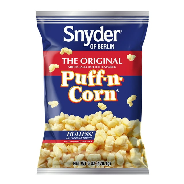 Snyder of Berlin Original Puff-n-Corn, Gluten-Free, 6 oz Bag - Walmart.com