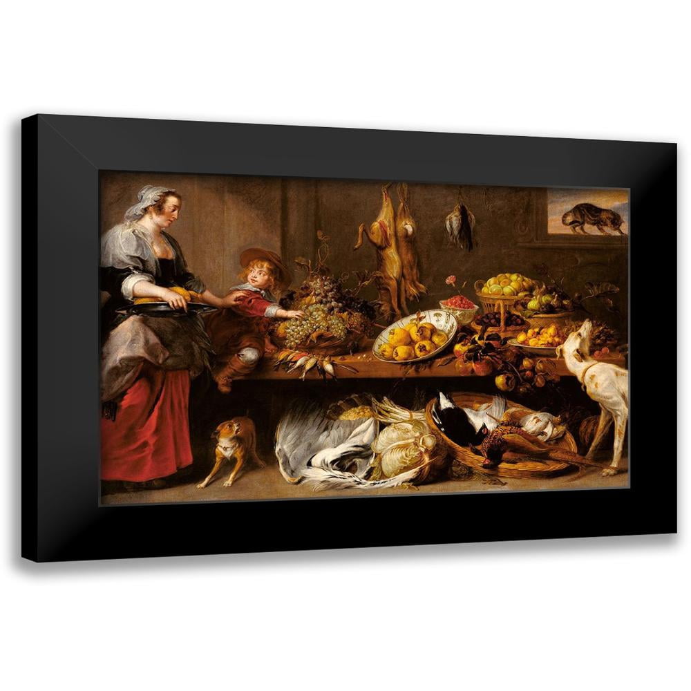 Snyders, Frans 18x13 Black Modern Framed Museum Art Print Titled ...