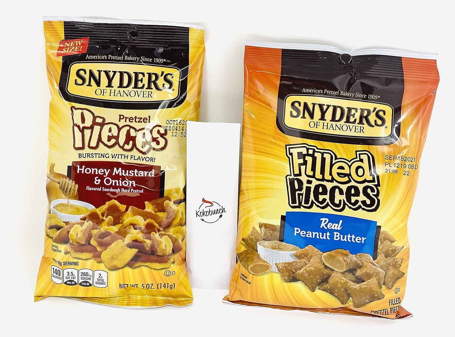 Snyders of Hanover Pretzels Pieces Variety Bundle | Mustard & Onion ...