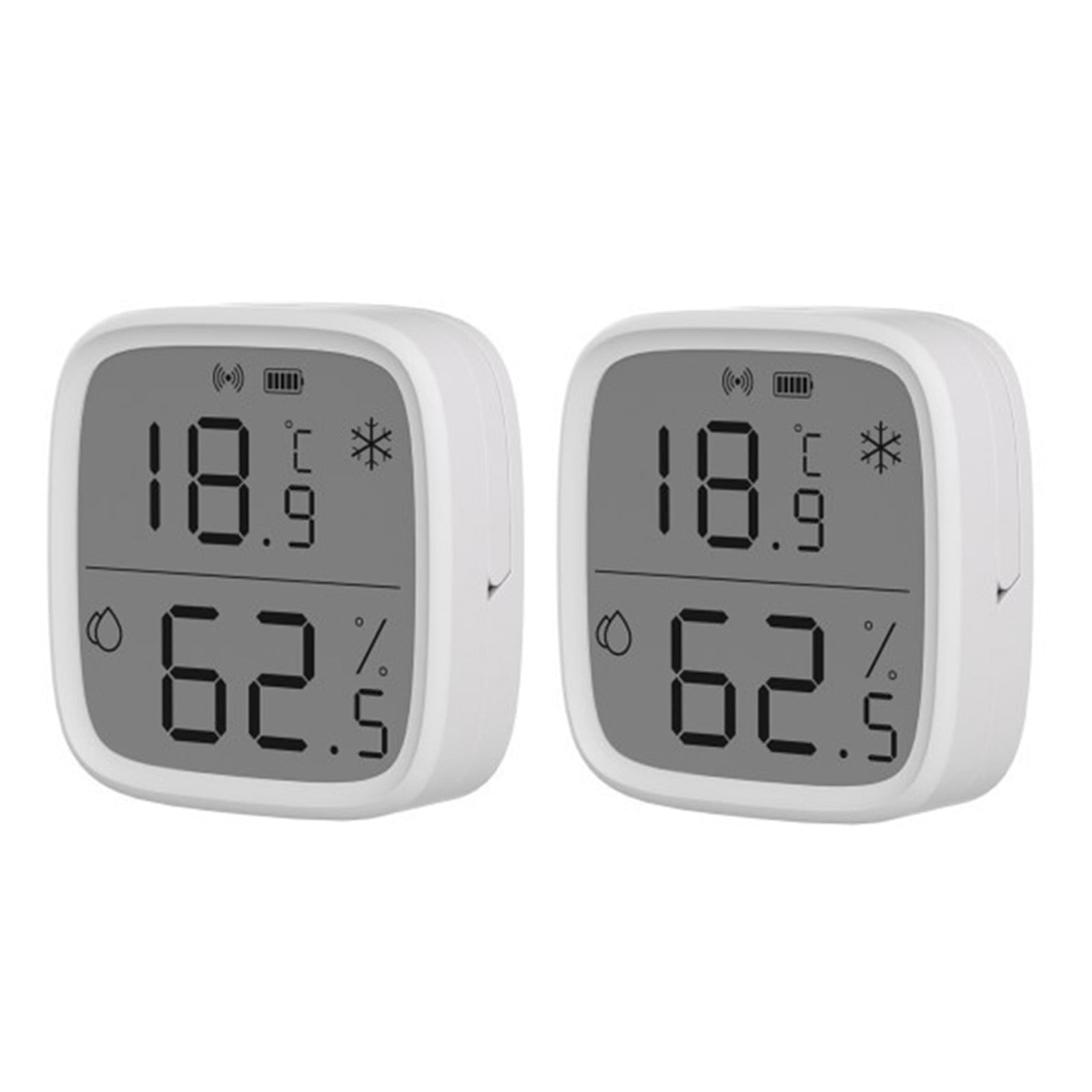 Snzb-02D Compatible Zigbe 3.0 Lcd Smart Temperature Humidity Display ...