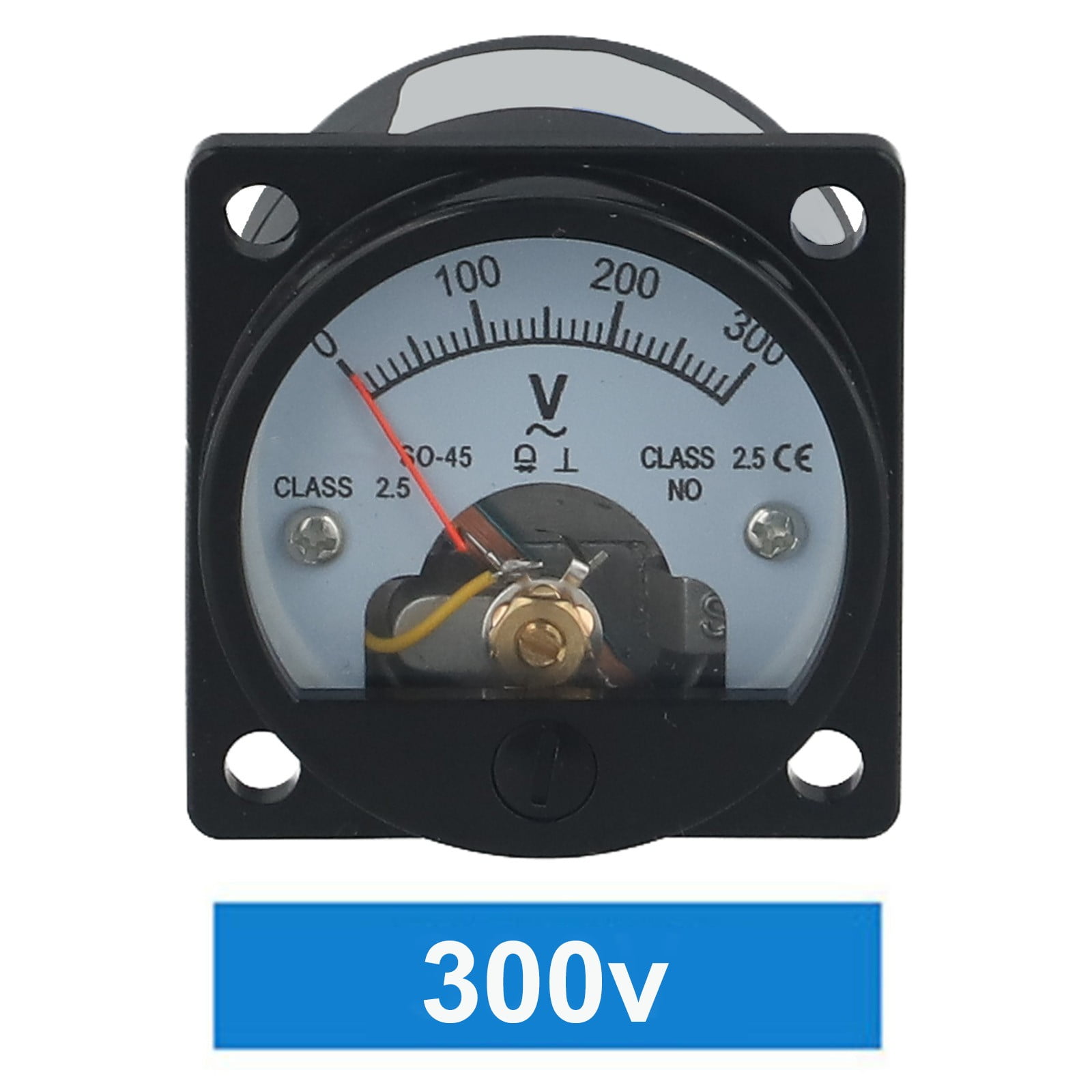 So-45 Pointer Ac Voltmeter Analog Voltmeter Pointer Panel Meter Voltage ...