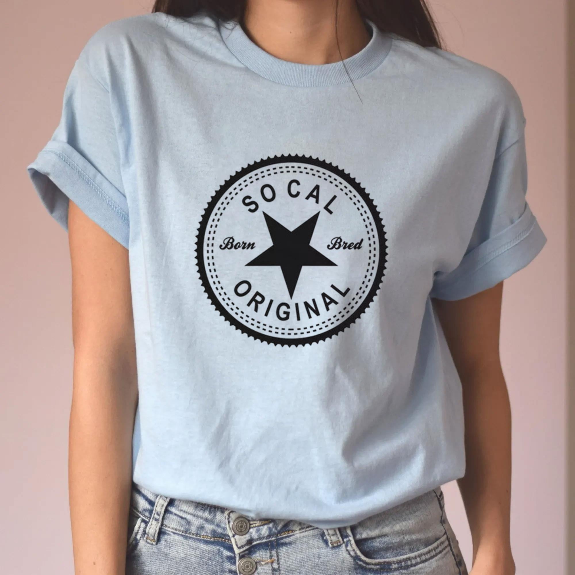 So Cal Original Inverse Shirt Born and Bred in Made Tee Unisex ...