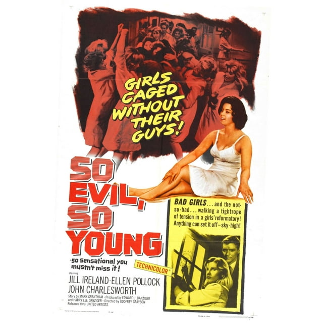 So Evil So Young Movie poster 12x16 Print on Metal Sign 12in x 16in ...