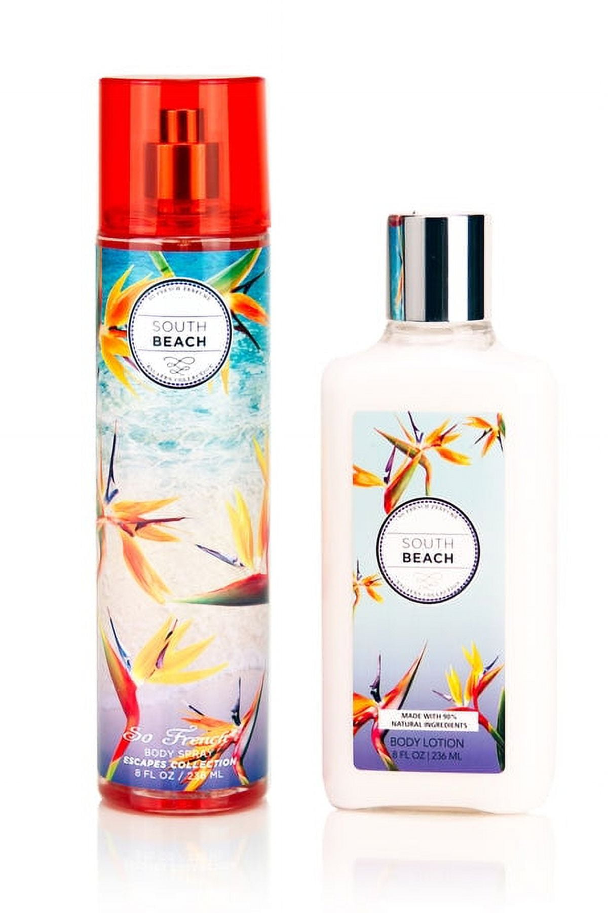 So French South Beach Set | Body Mist and Body Lotion - Walmart.com
