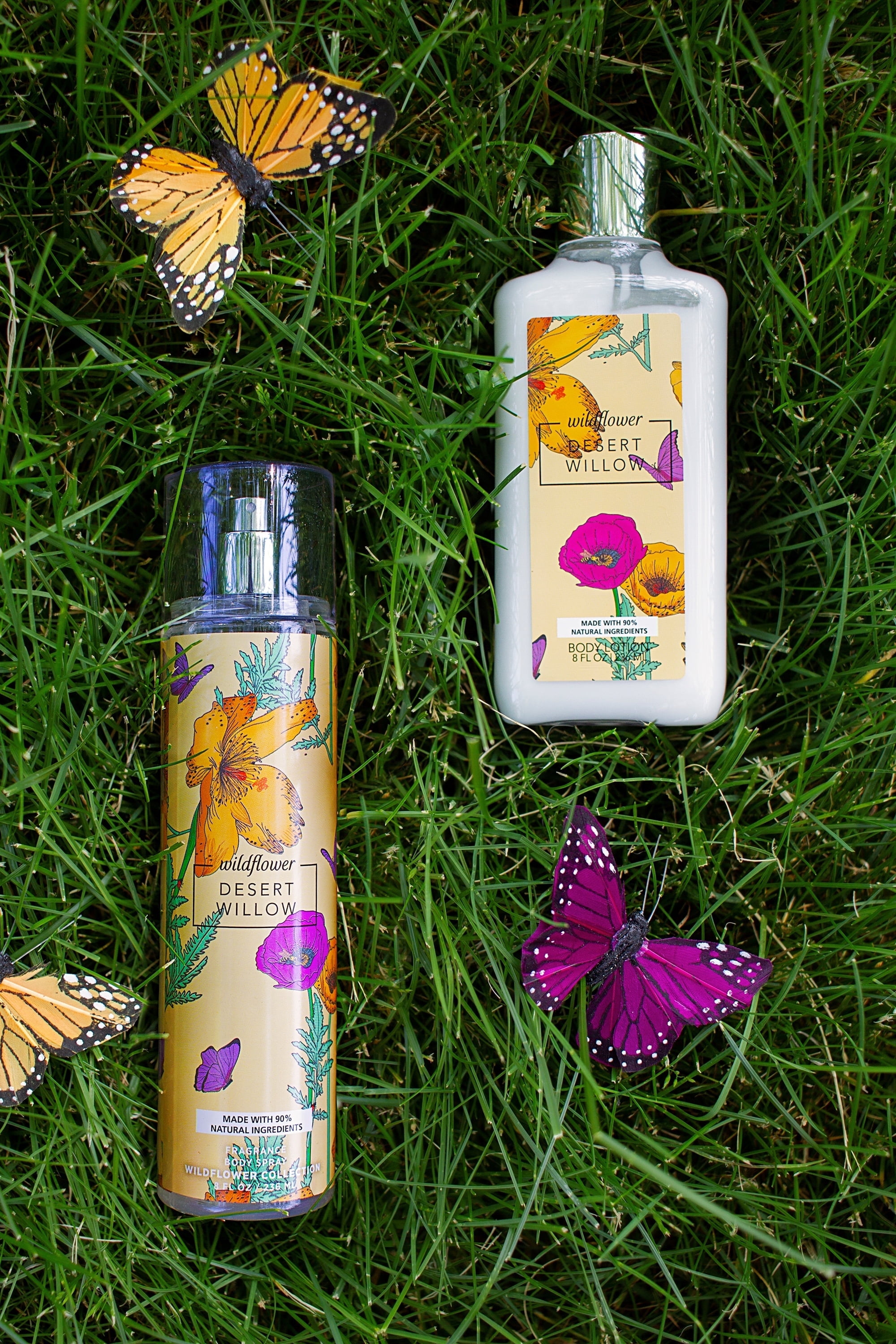 So French Perfumes Body Mist and Lotion Set Wildflower Desert Willow ...