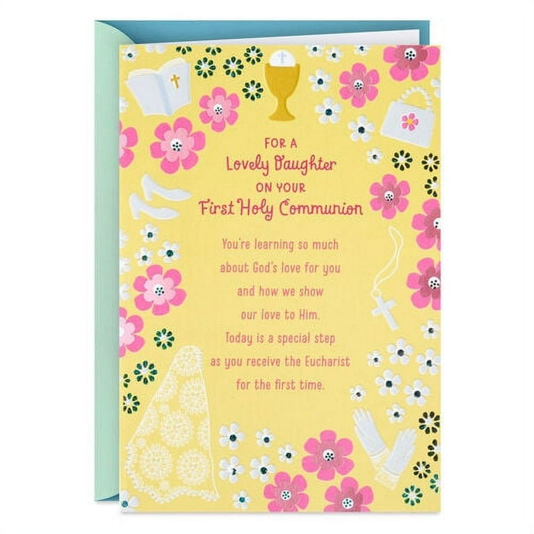 First Communion Card Messages