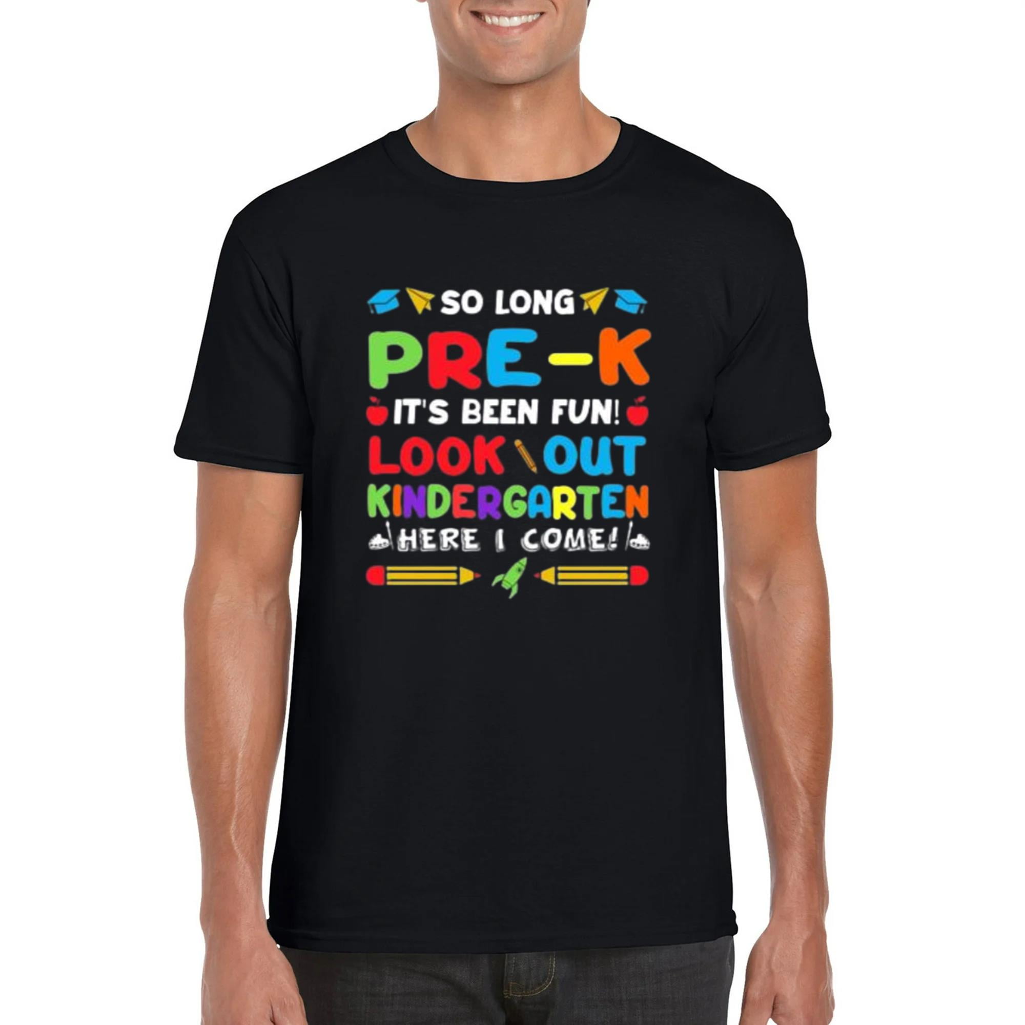 So Long Pre-K Hello Kindergarten Student Transition Milestone T-Shirt ...
