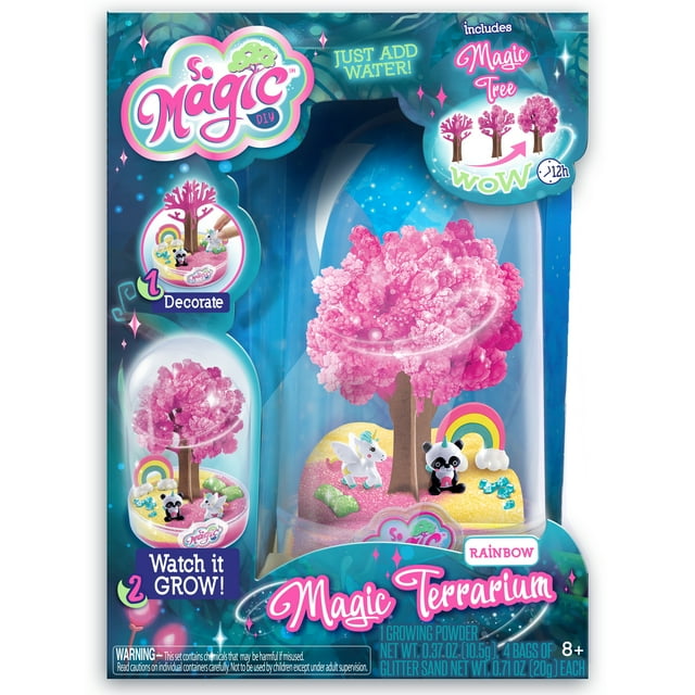 So Magic DIY - Large Magic Terrarium Kit - Unicorn Edition - Walmart.com