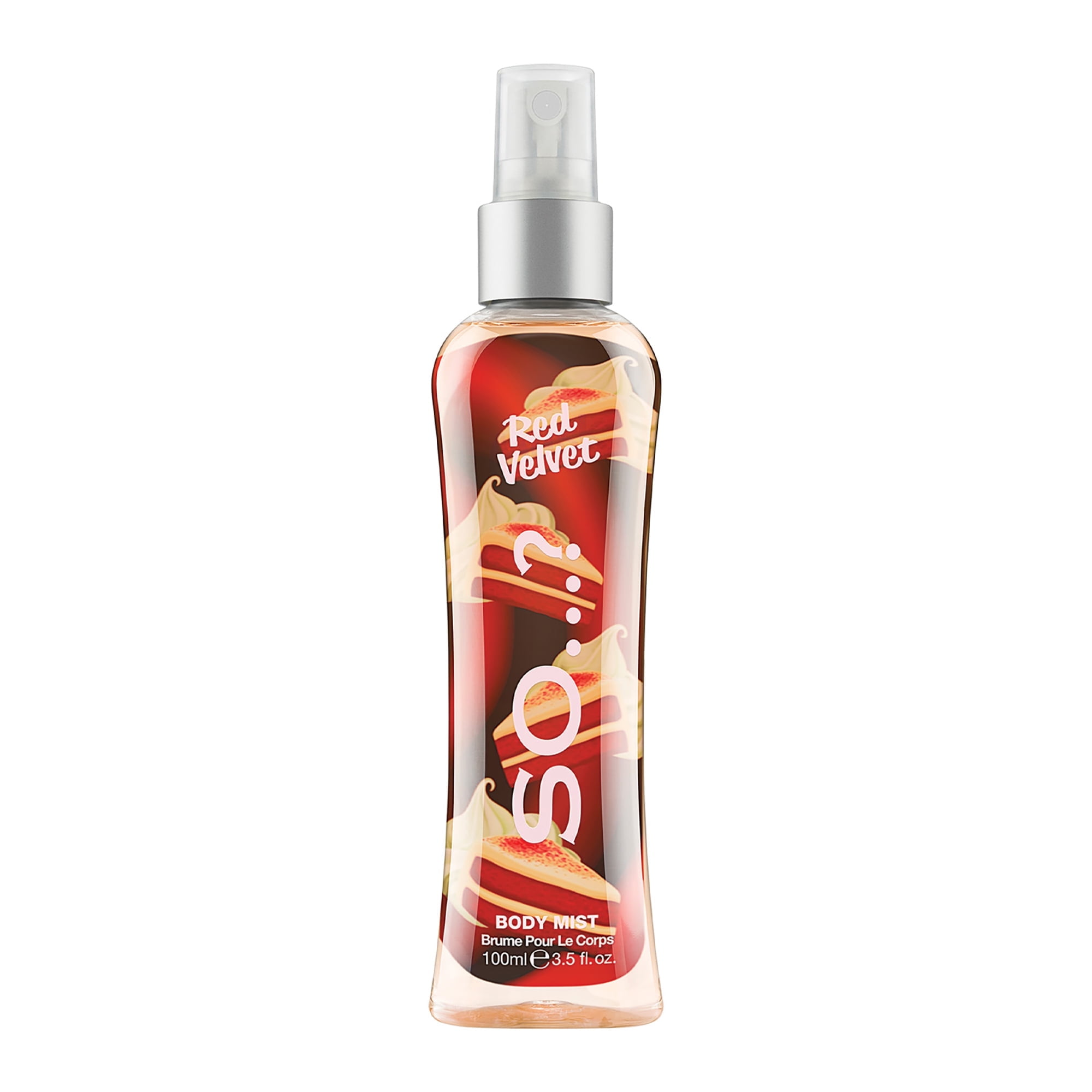So… Red Velvet Body Mist, Body Spray for Women, 3.5 oz - Walmart.com
