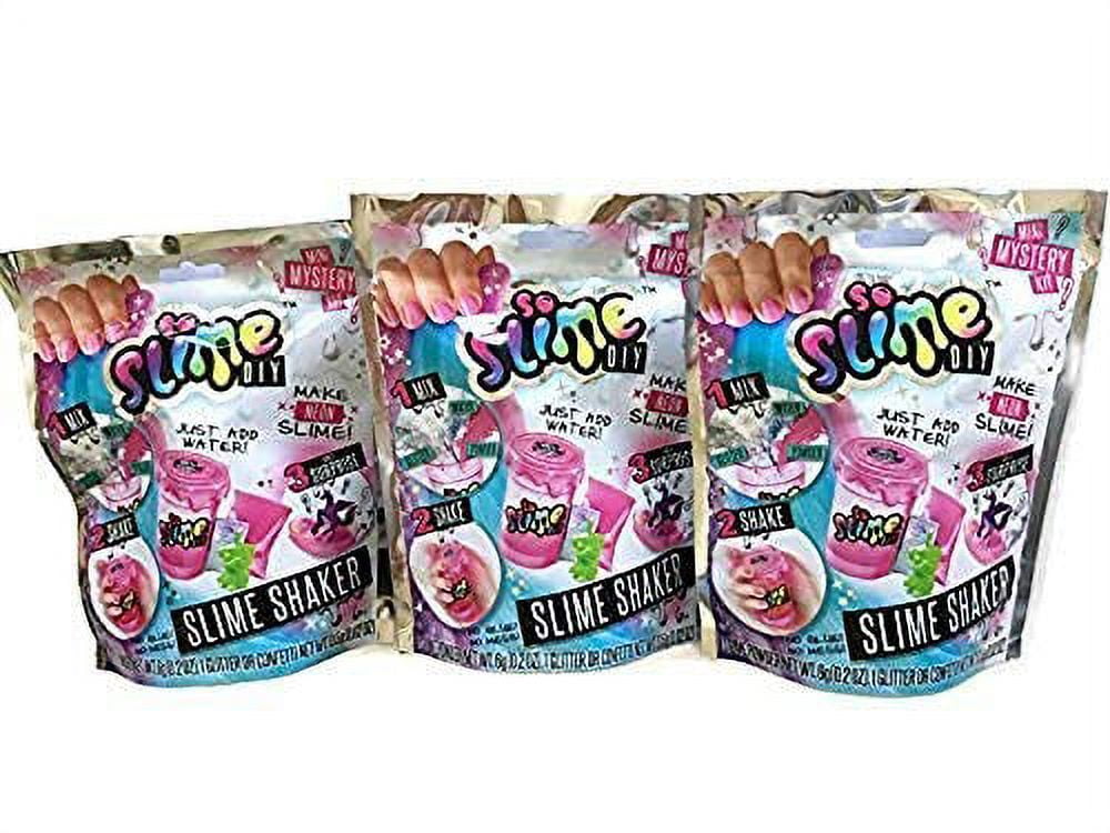 So Slime 3Pack Slime Kit With Toys Glitter Confetti Shakers Diy Just ...