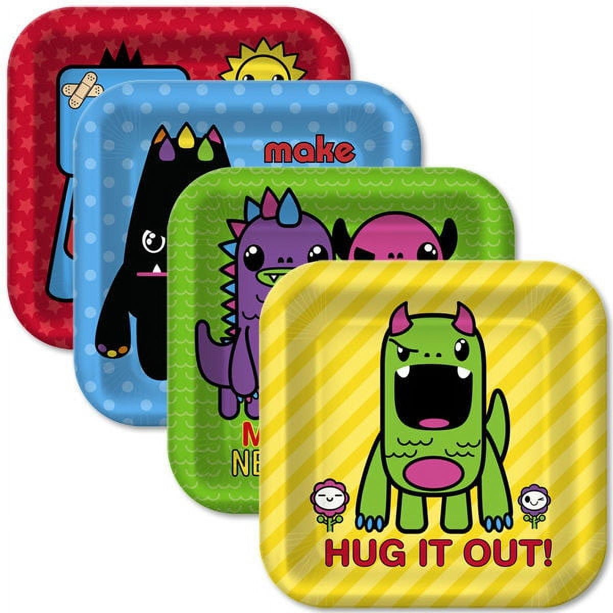 So So Happy Large Paper Plates (8ct) - Walmart.com