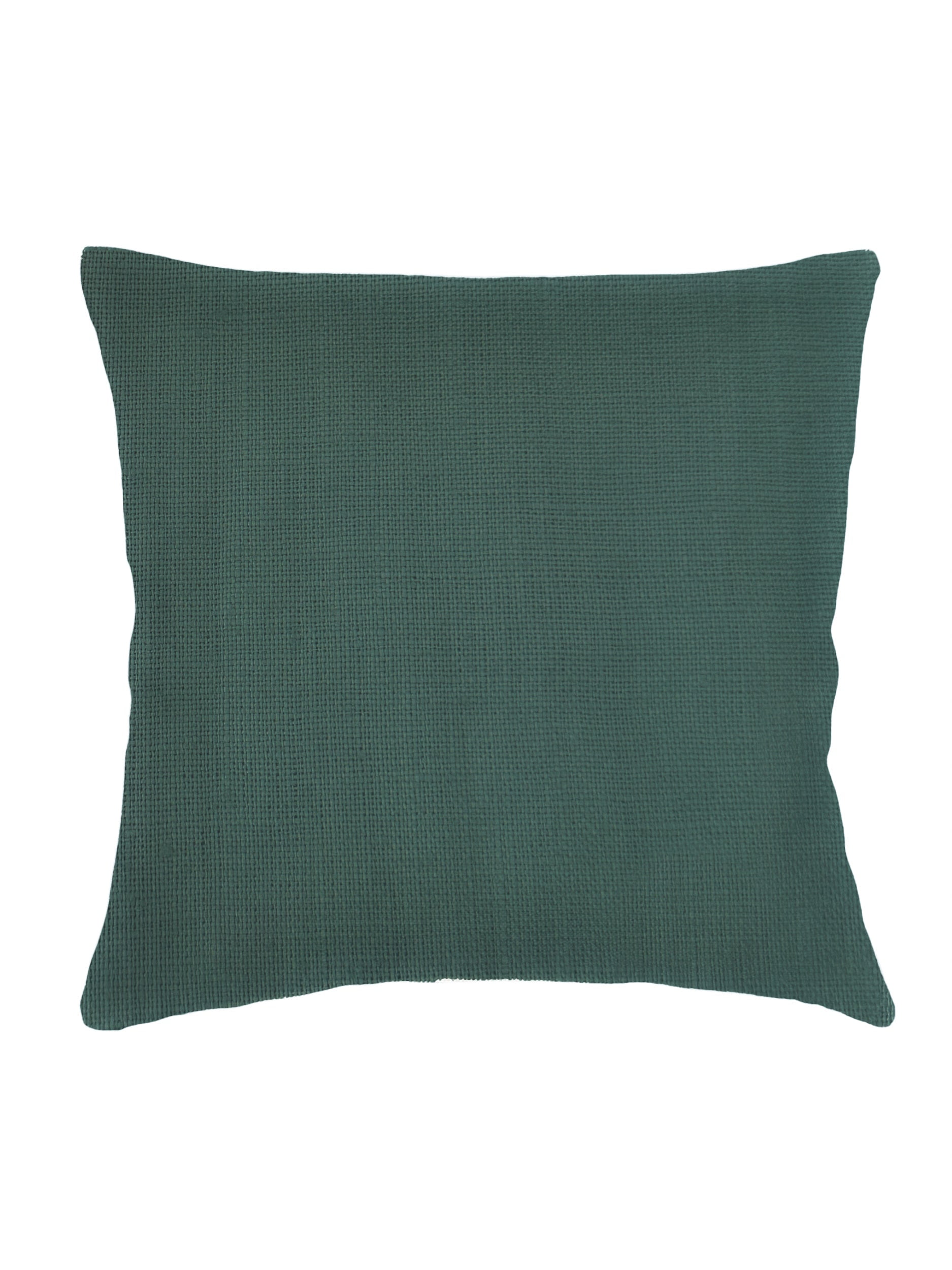 So Soft Linen Emerald Green Pillow 20x20 20x20 / Down Alternative ...