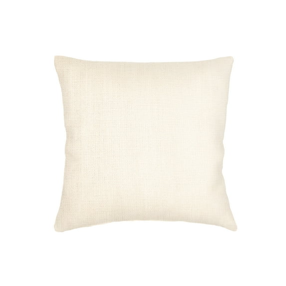 So Soft Linen Ivory Pillow Cover Only / 18x18 - Walmart.com