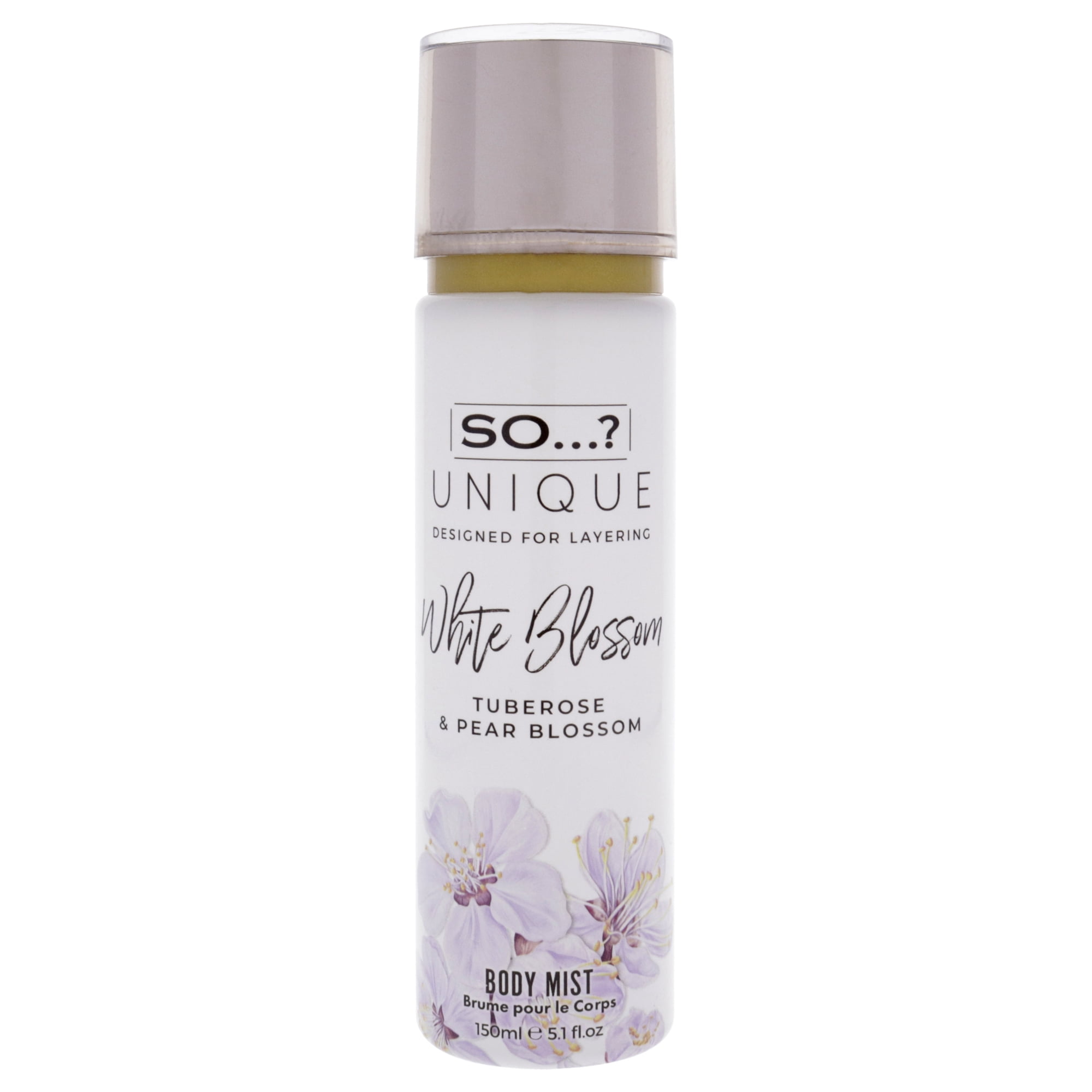 So…? Unique Body Mist - White Blossom , 5.1 oz Body Mist - Walmart.com