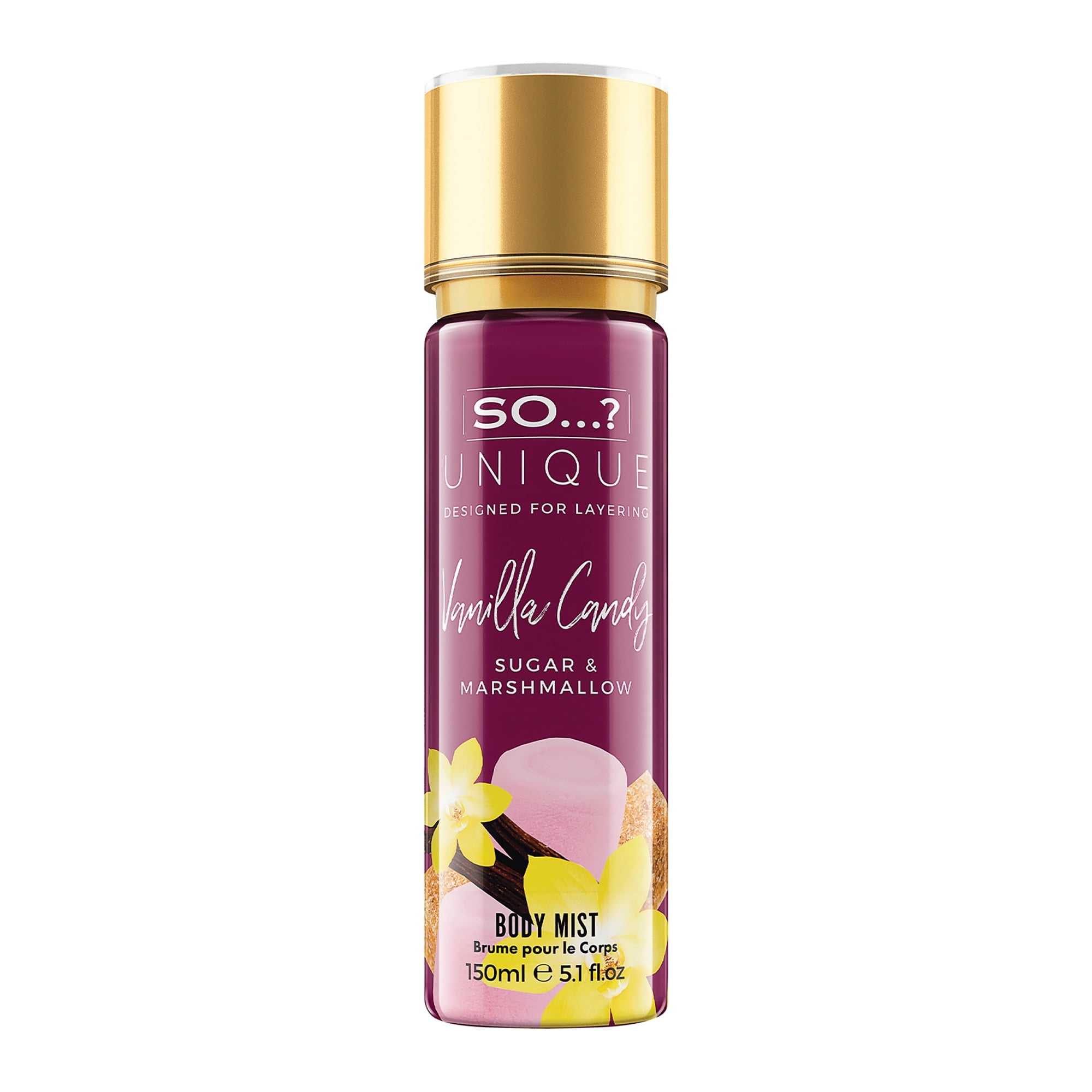 So..., Vanilla Body Mist, 5.1 oz, Women, Long-Lasting Fragrance ...