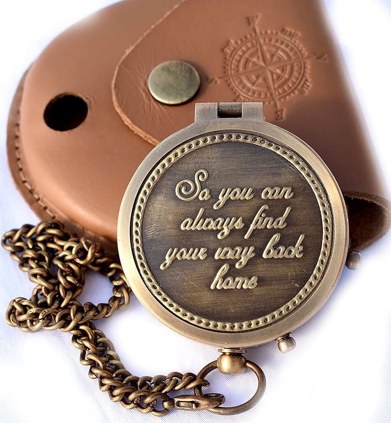 So You Can Always Find Your Way Back Home'' Engraved Compass ,Romantic ...