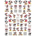 So in Love Cute Minnie Mouse Mickey Mouse Heart Xoxo Nail Decals ...