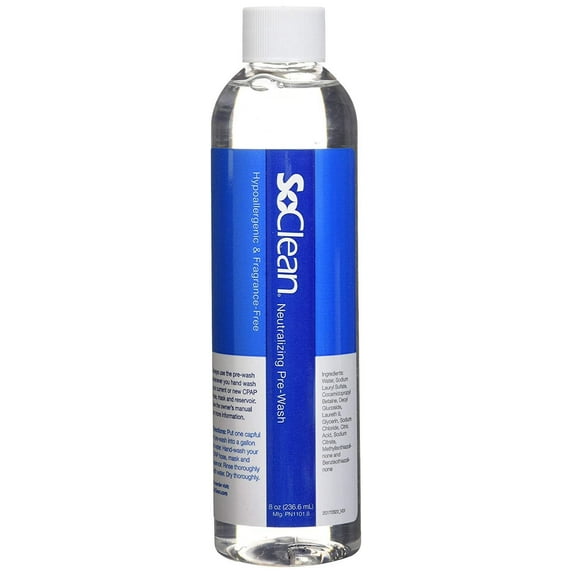 SoClean Neutralizing Pre-Wash 8 oz. HSA/FSA Eligible - Walmart.com