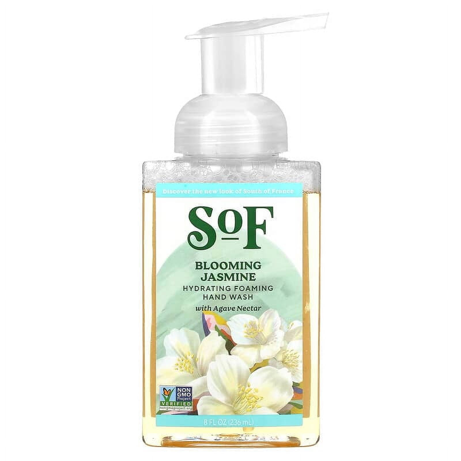 SoF, Hydrating Foaming Hand Wash with Agave Nectar, Blooming Jasmine, 8 ...