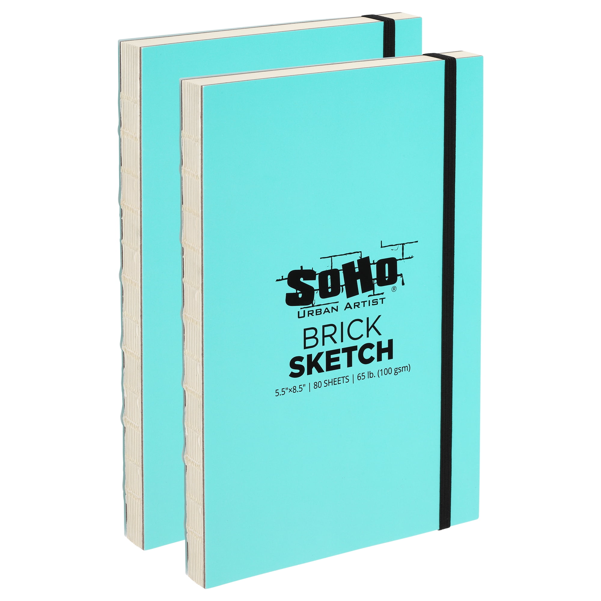 SoHo Urban Artist Brick Sketchbook Journals for Sketching, Drawing ...