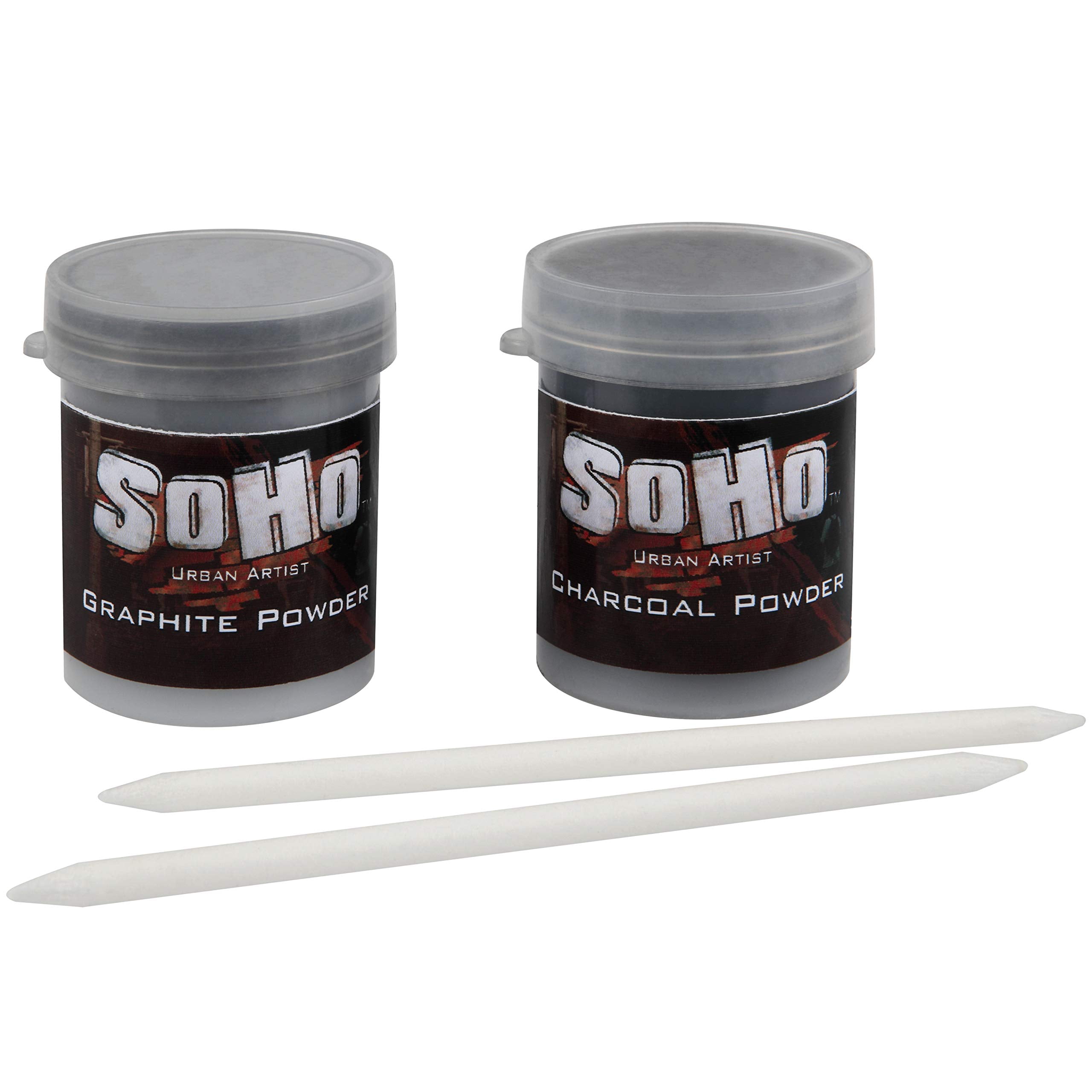 SoHo Urban Artist Graphite and Charcoal Powder (15 Gram) - Soft Shading ...