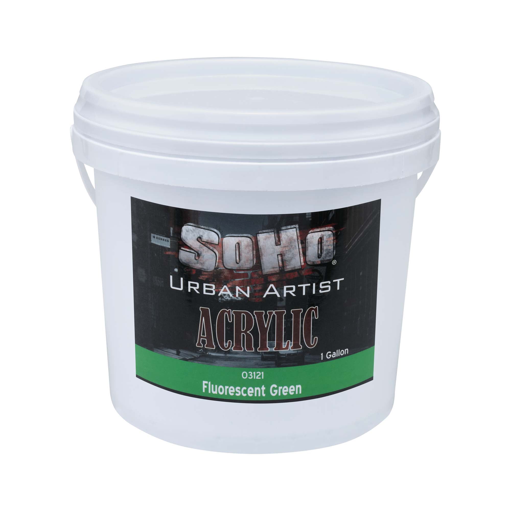 SoHo Urban Artist Heavy Body Acrylic Paint - 1 Gallon - Fluorescent ...