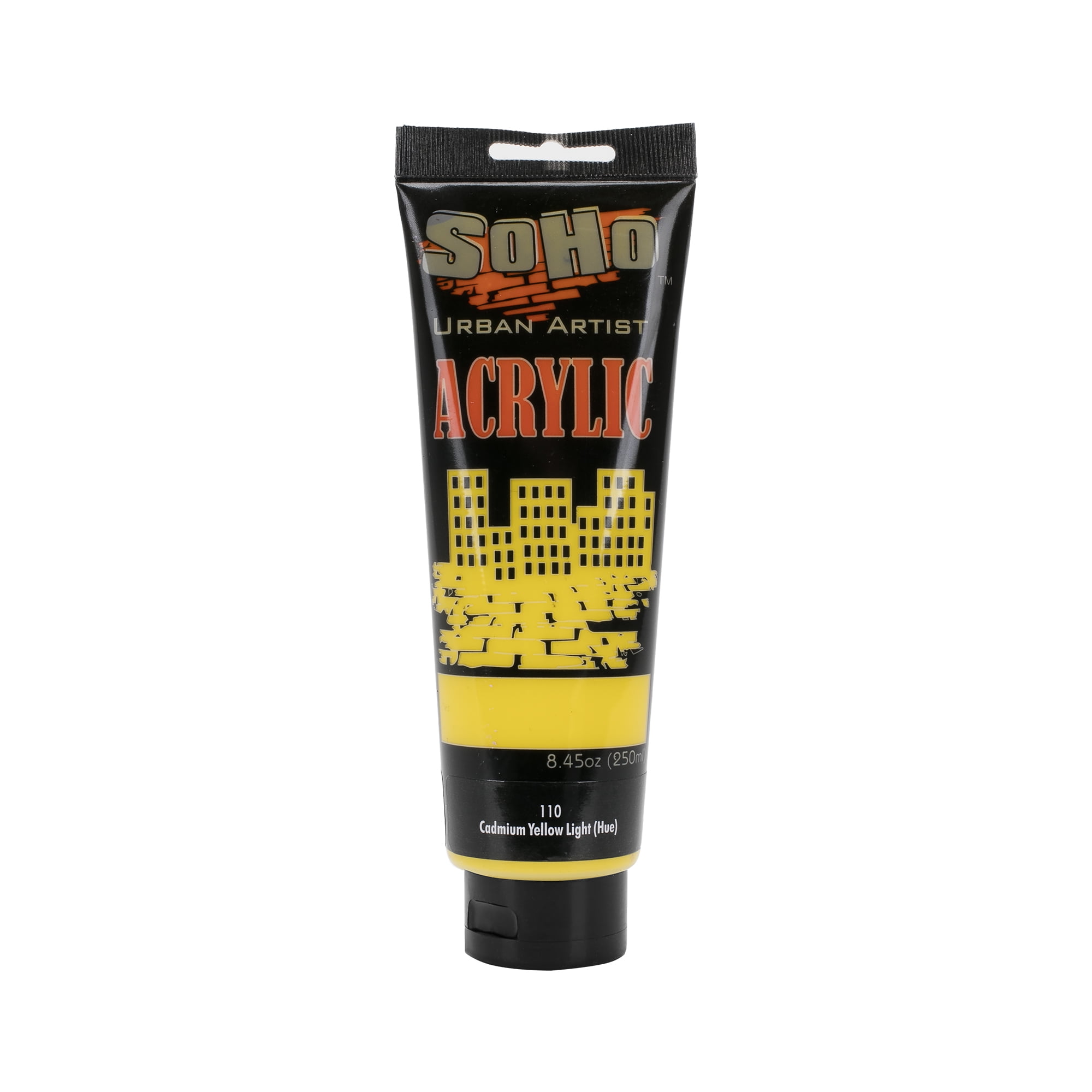 SoHo Urban Artist Heavy Body Acrylic Paint - 250 ml Tube - Cadmium ...