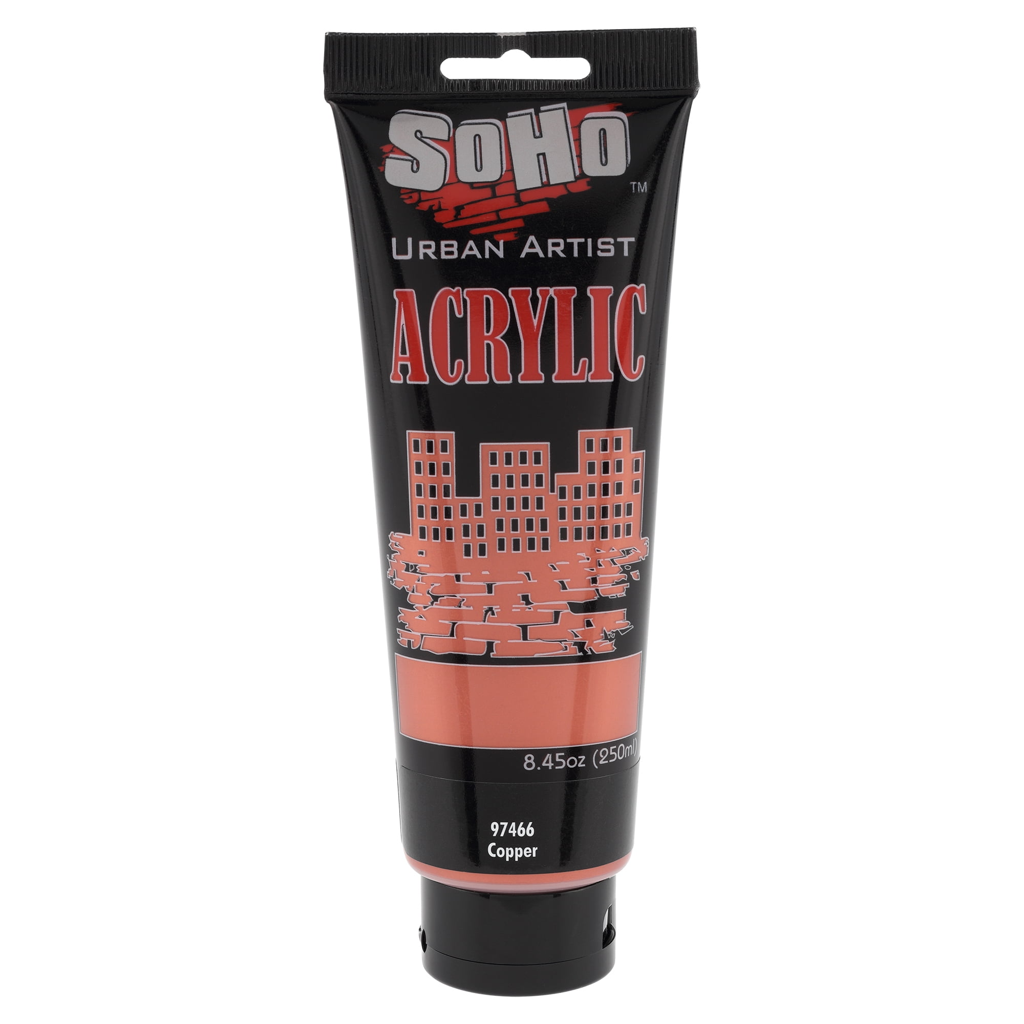 SoHo Urban Artist Heavy Body Acrylic Paint - 250 ml Tube - Copper ...