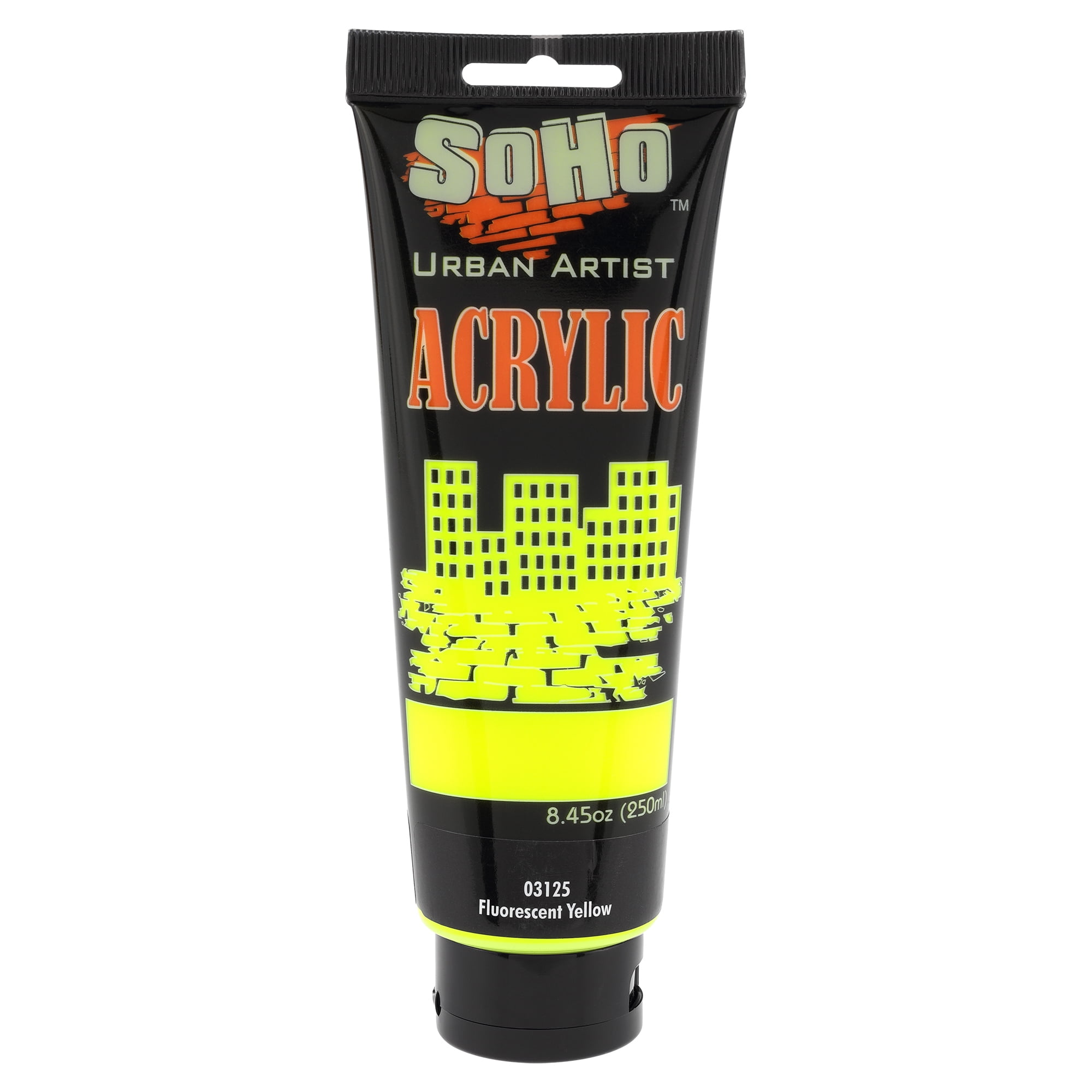 SoHo Urban Artist Heavy Body Acrylic Paint - 250 ml Tube - Fluorescent ...