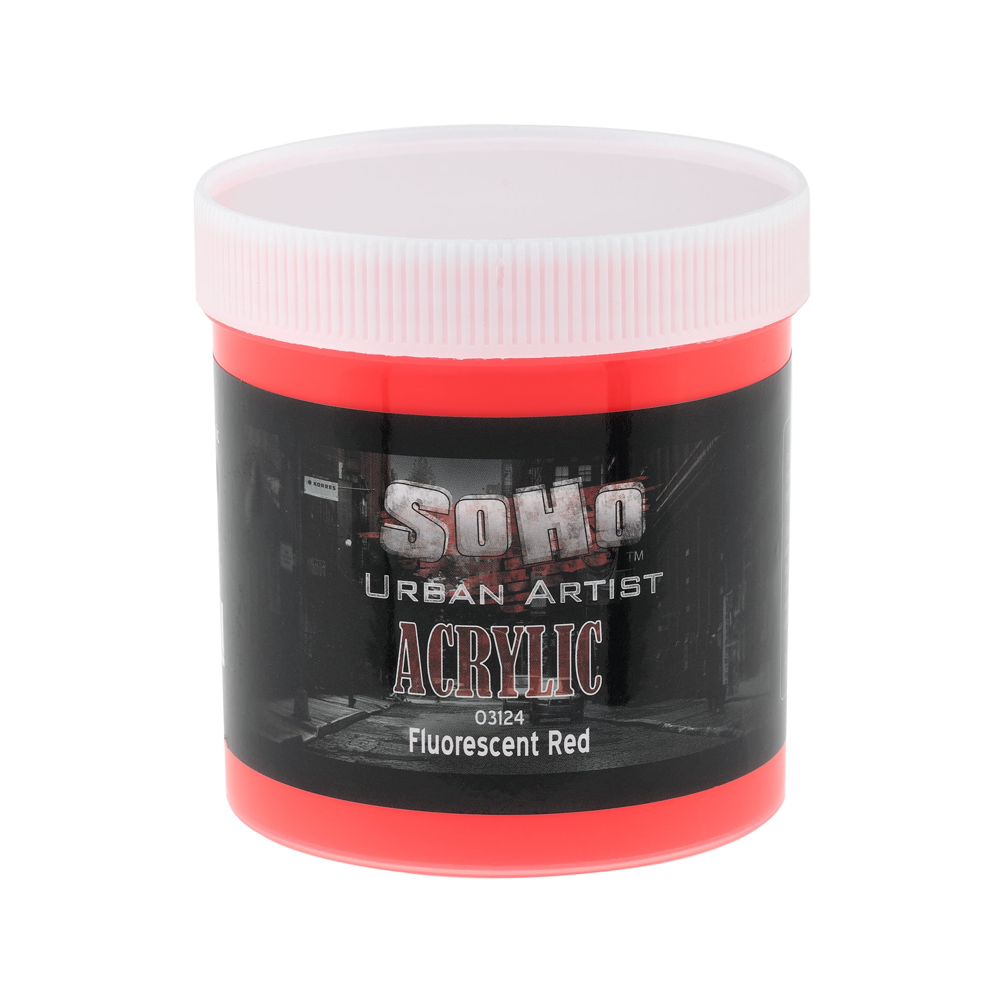 SoHo Urban Artist Heavy Body Acrylic Paint - 500 ml Jar - Fluorescent ...