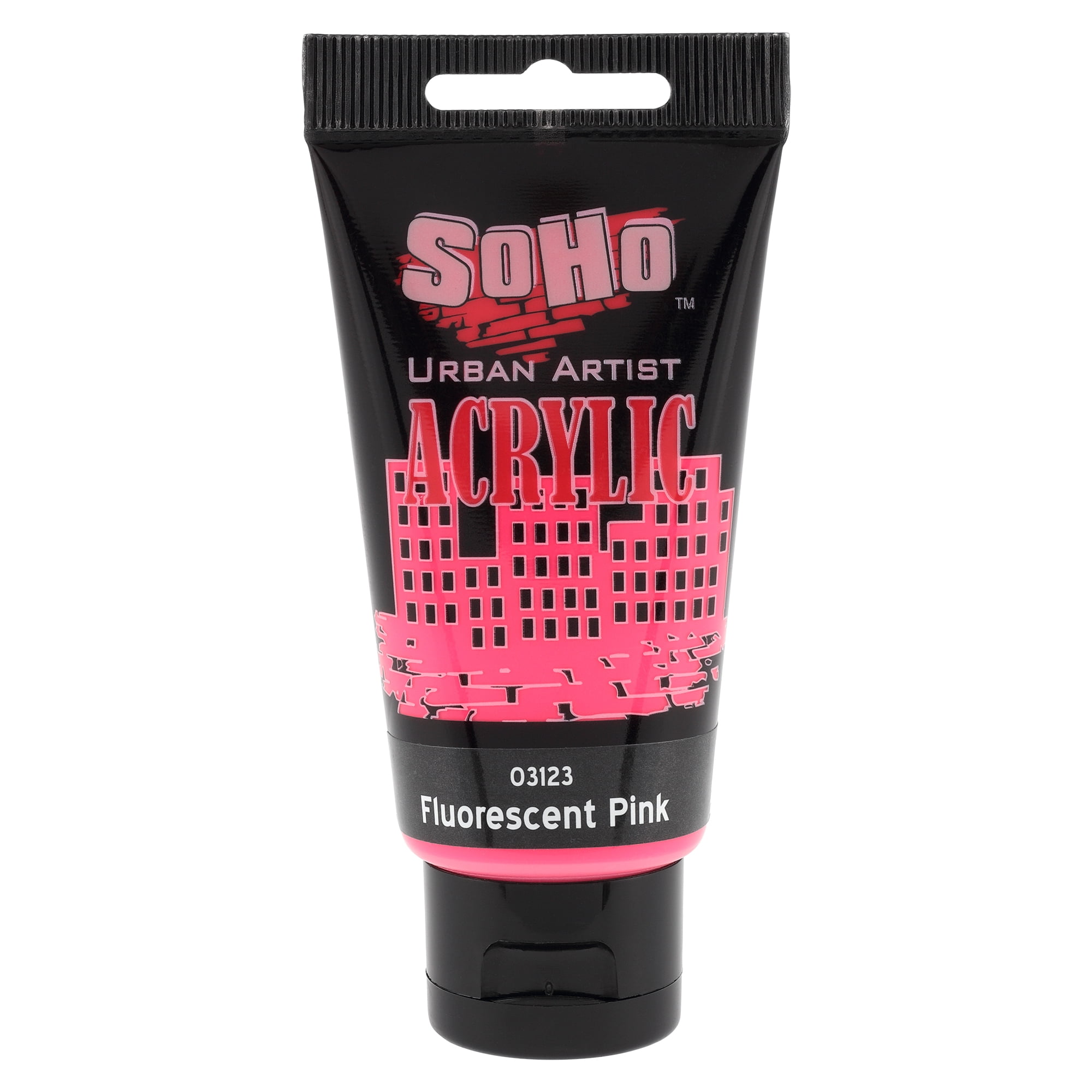 SoHo Urban Artist Heavy Body Acrylic Paint - 75 ml Tube - Fluorescent ...
