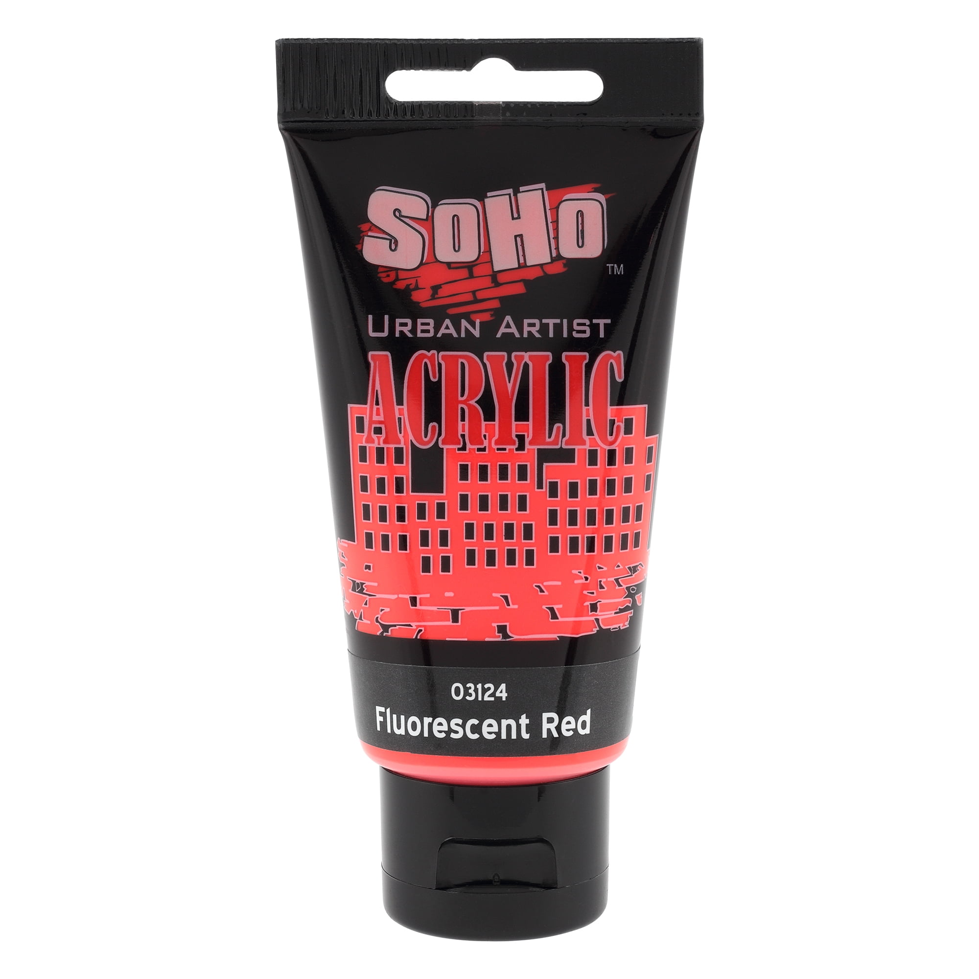 SoHo Urban Artist Heavy Body Acrylic Paint - 75 ml Tube - Fluorescent ...