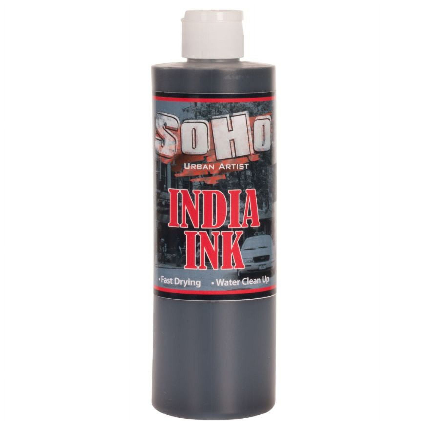 SoHo Urban Artist India Ink - Fast-Drying India Ink Ideal For Drawing ...