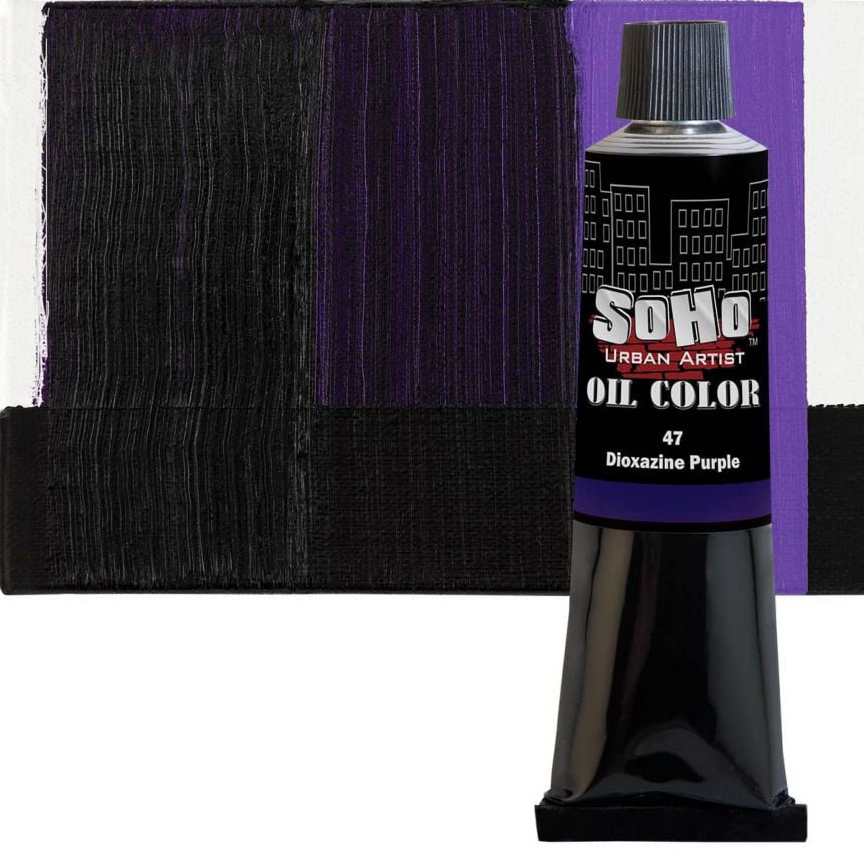 SoHo Urban Artist Oil Paint - Dioxazine Purple, 170 ml Tube - Best ...