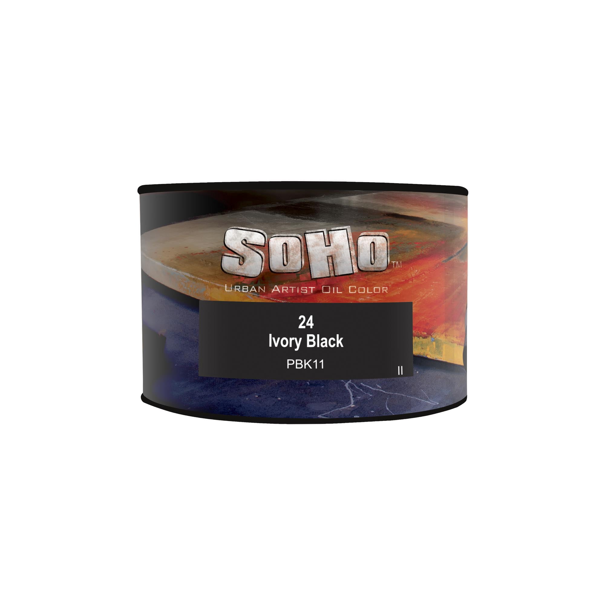 SoHo Urban Artist Oil Paint - Lamp Black, 430 ml Can - Best Valued Oil ...