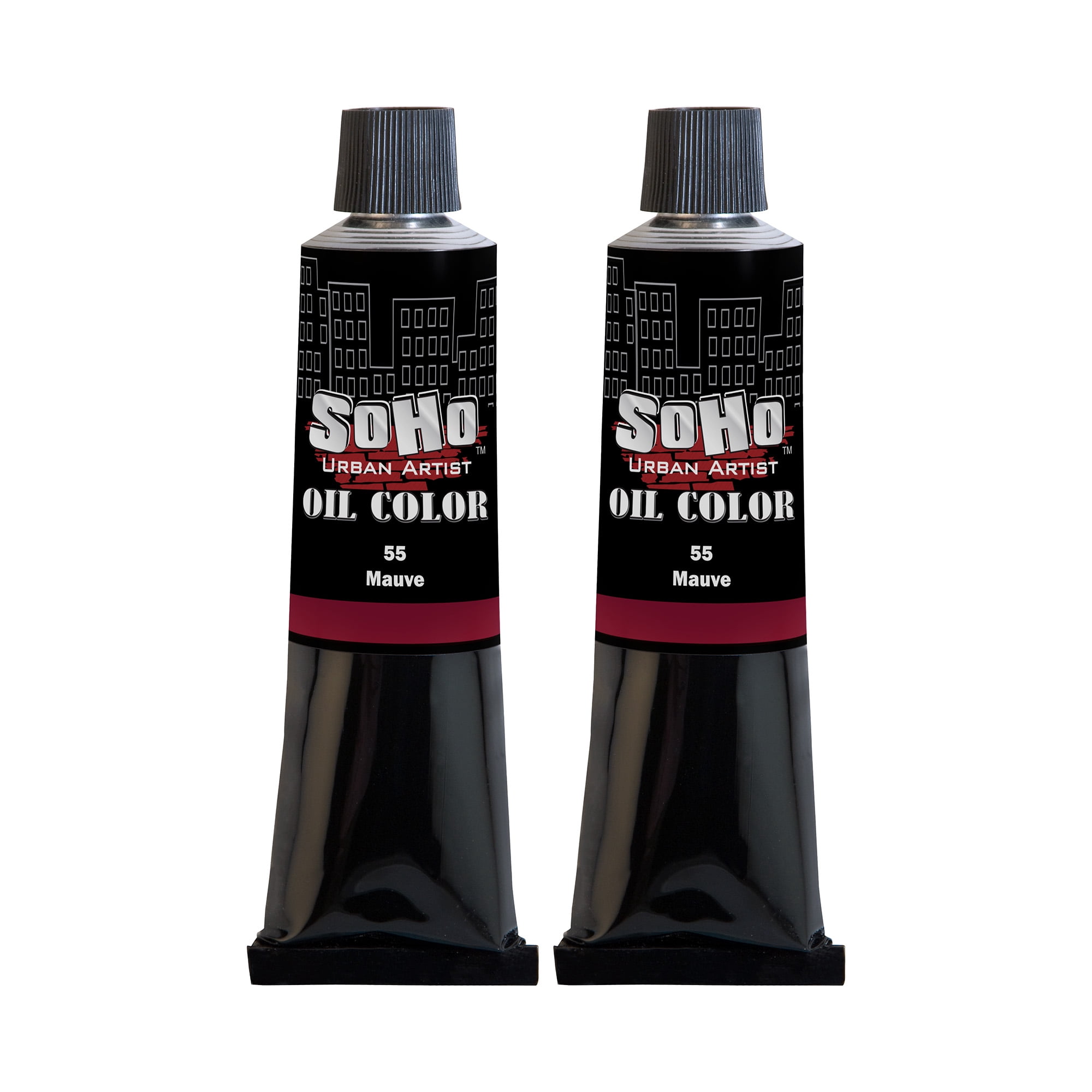 SoHo Urban Artist Oil Paint - 2 Pack, Mauve 2 Pack - 170 ml Tube - Best ...
