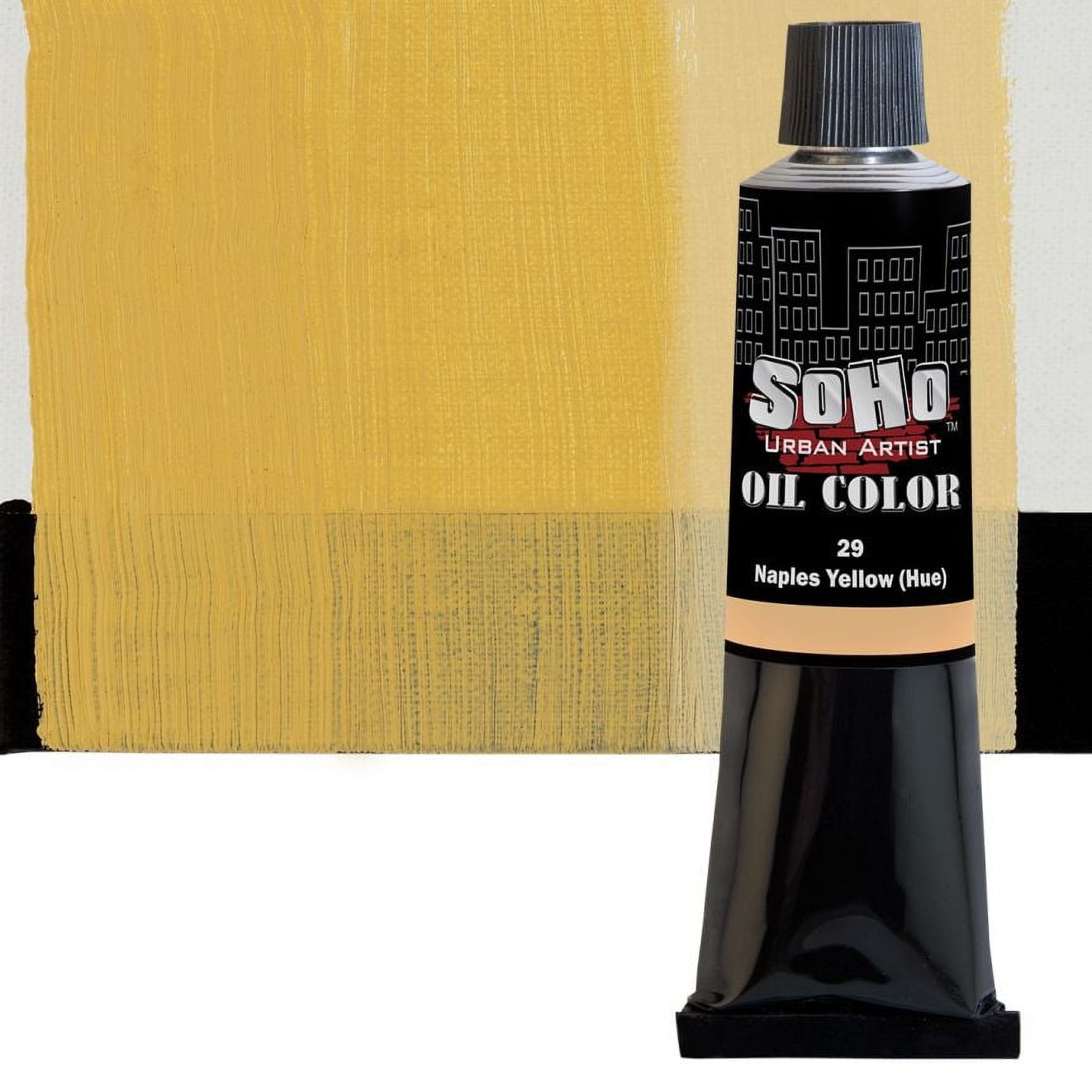 SoHo Urban Artist Oil Paint - Naples Yellow Hue, 170 ml Tube - Best ...