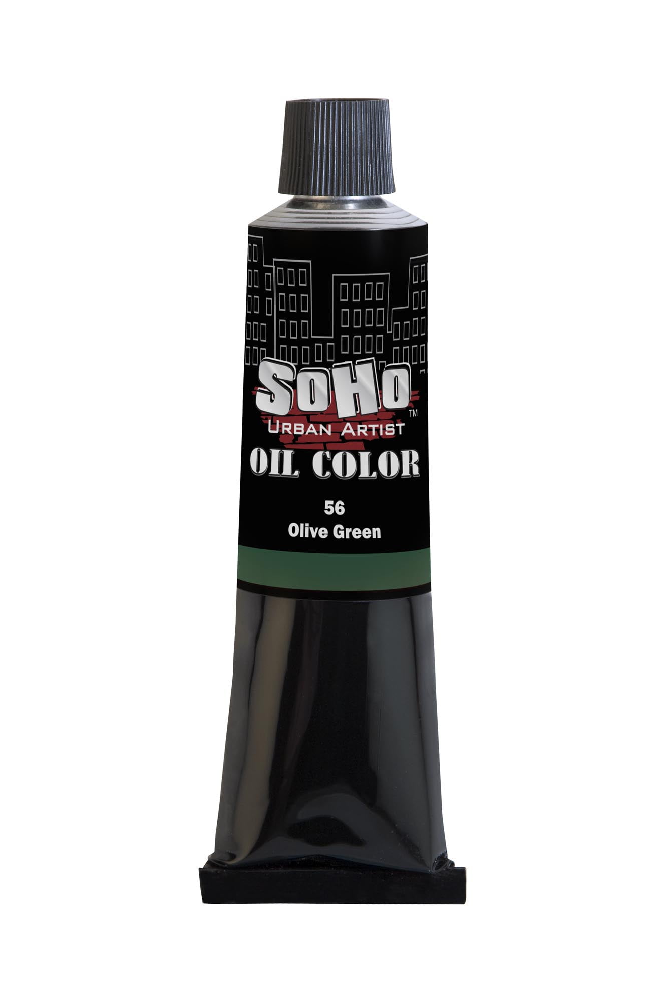 SoHo Urban Artist Oil Paint - Olive Green, 170 ml Tube - Best Valued ...