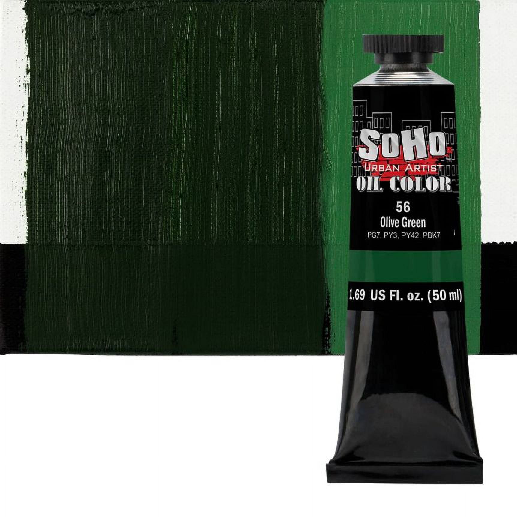 SoHo Urban Artist Oil Color Paint - Best Valued Oil Colors for Painting ...