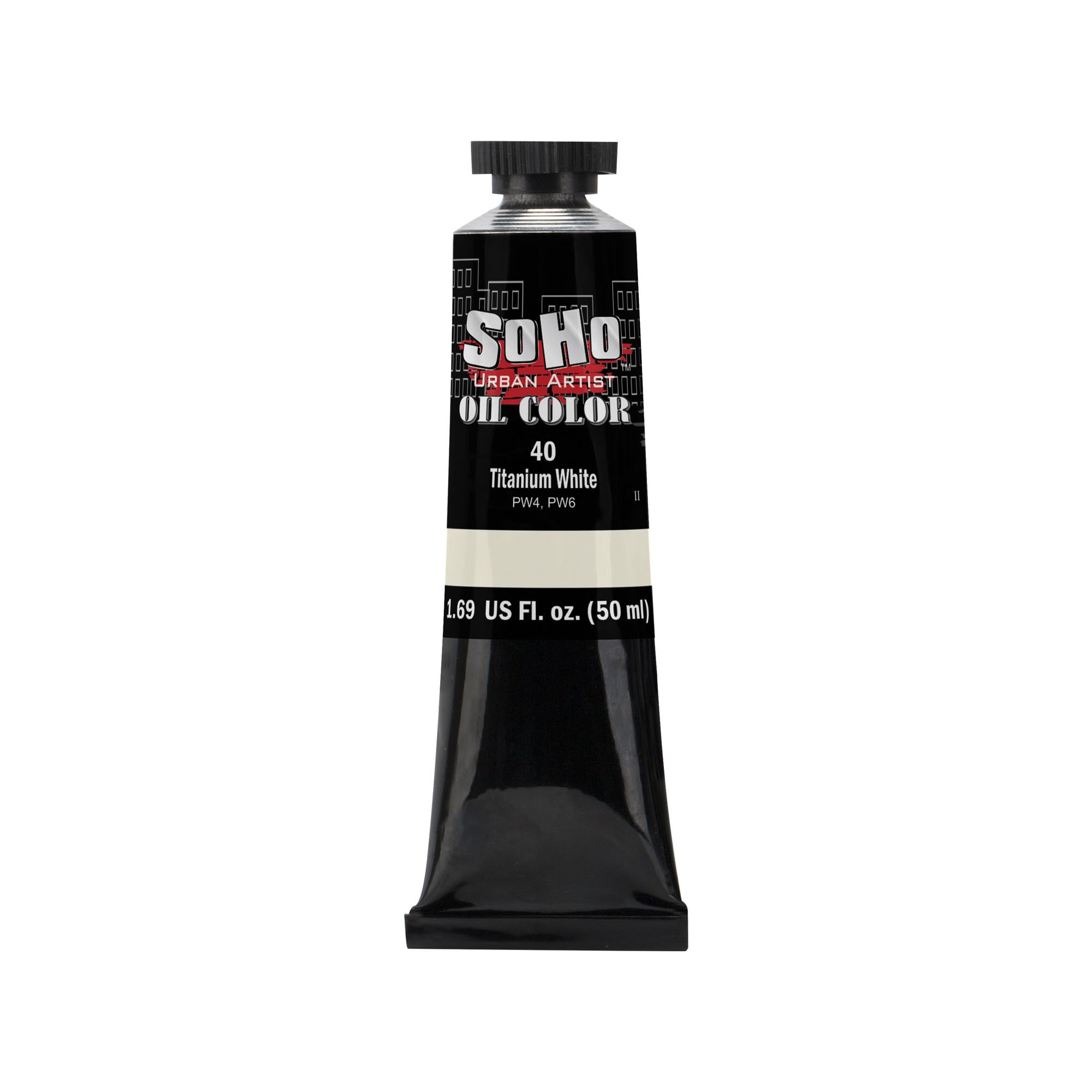 SoHo Urban Artist Oil Paint - Titanium White, 50 ml Tube - Best Valued ...